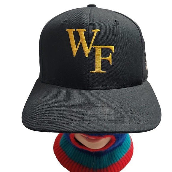 NCAA | Accessories | Vintage Wake Forest Deacons Fitted Cap 7 4 Made In ...
